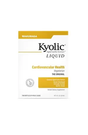 KYOLIC Aged Garlic Extract Cardiovascular Health, Liquid 2 Ounces - None