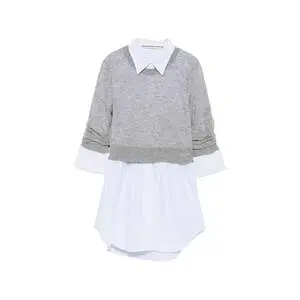 Alexander Wang Grey Knitwear Jumpers - Gray