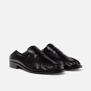DUKE + DEXTER Cb Foldable Ruched Loafer