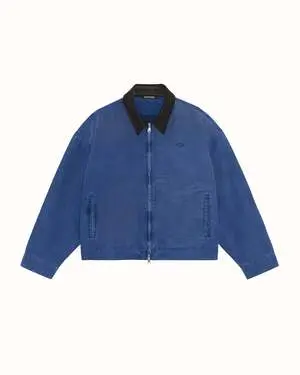 DUKE + DEXTER Cb Emblem Trucker Jacket - Blue
