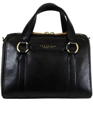 THE BRIDGE Laura Bag With Gold Tone Details
