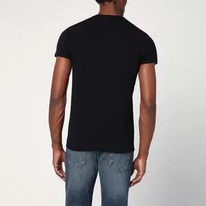 Dolce & Gabbana T-shirt With Logo Embroidery - Black