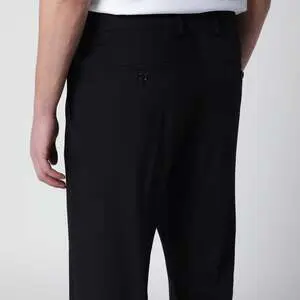 AMI Paris Wool Gabardine Trousers