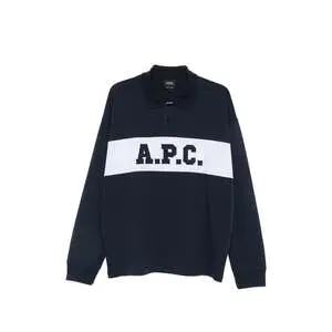 A.p.c. Polo Shirts - Blue