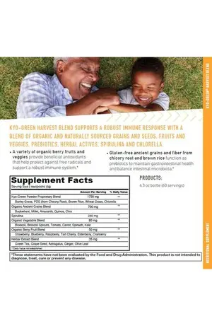 KYO-GREEN Harvest Blend, Immune Defense, Powdered Drink Mix