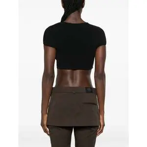 Cult Gaia Cut-out Cropped Top