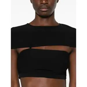 Cult Gaia Cut-out Cropped Top
