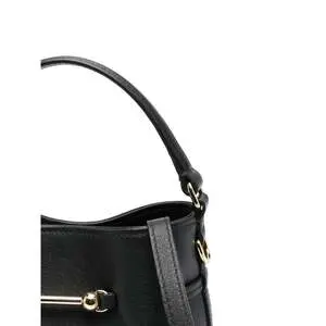 Strathberry Leather Tote Bag With Gold-tone Hardware - Black