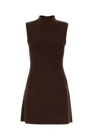 Cult Gaia Stretch Knit Harlow Mini Dress - Brown