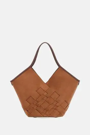 Hereu Coloma Suede Tote Bag - Multicolor