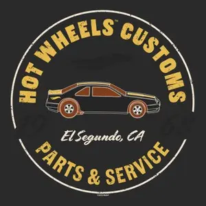 HOT WHEELS Customs Parts And Service Short Sleeve Graphic T-shirt - Charcoal