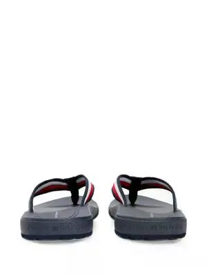 Tommy Hilfiger Stripe-detail Thong-strap Flip-flops
