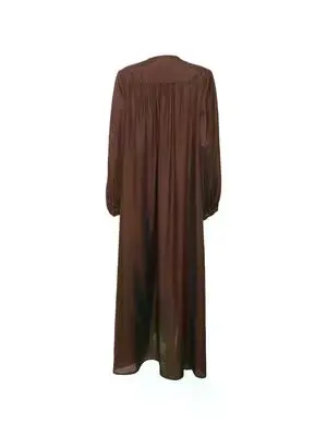 Zimmermann Long-sleeved Silk Maxi Dress