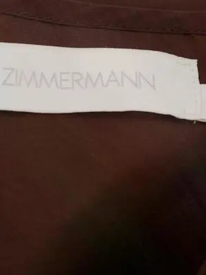 Zimmermann Long-sleeved Silk Maxi Dress
