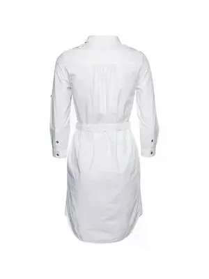 Burberry Belted Shirt Mini Dress