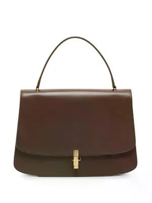 THE ROW Sofia Leather Tote Bag - Brown