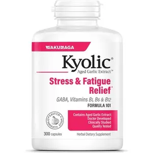 KYOLIC Aged Garlic Extract Formula 101, Stress And Fatigue Relief - None