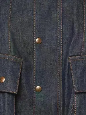 Loewe Corduroy-collar Denim Jacket
