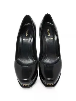 Fendi Fendista Platform Pumps