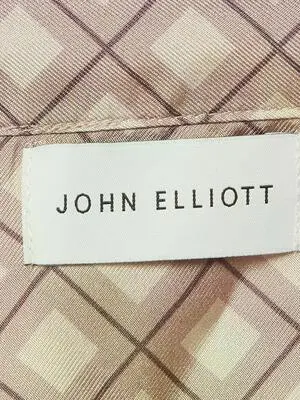 John Elliott Printed Silk Shirt