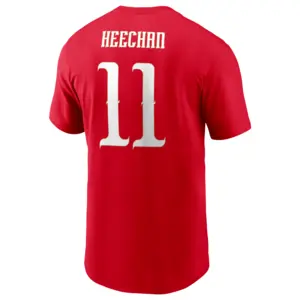 Nike Hwang Hee-chan Korea Soccer T-shirt - Red