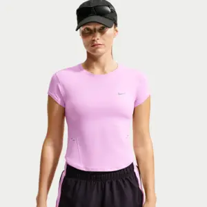 Nike Swift Dri-fit Seamless Short-sleeve Running Top - Pink