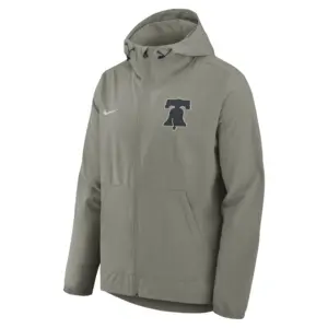 Nike Philadelphia Phillies Unlimited Packable Mlb Full-zip Hooded Jacket