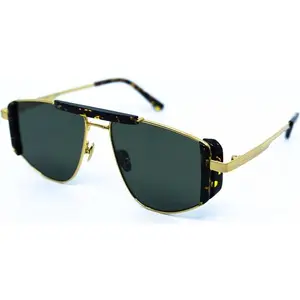 TAXXON EYEWEAR Five-o Havana Sunglasses - Green