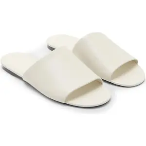 Mango Slide Sandal - Ecru