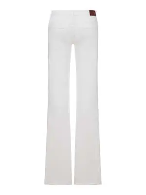 Gucci Flare Jeans With Decorative Hooks - Multicolor
