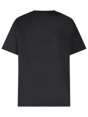 GANNI Strawberry Graphic Cotton T-shirt - Gray