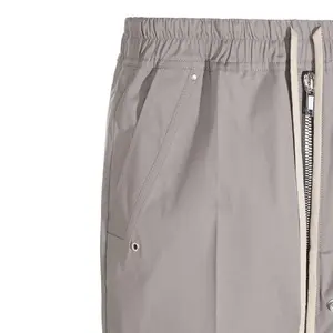Rick Owens Elastic-waist Zip Detail Pants