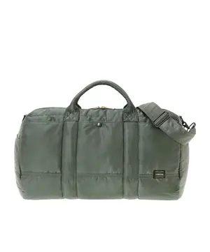 PORTER-YOSHIDA  CO Tanker Double Handle Travel Bag - Gray