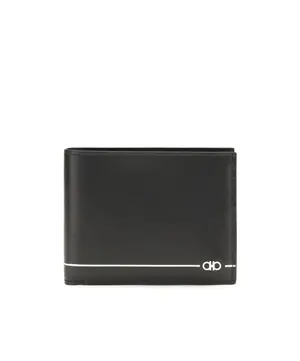 FERRAGAMO Bi-fold Wallet - Black