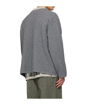 Nanamica Ooal 5g Zipper Cardigan