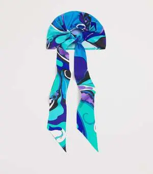 Emilio Pucci Silk Orchidee Bandana
