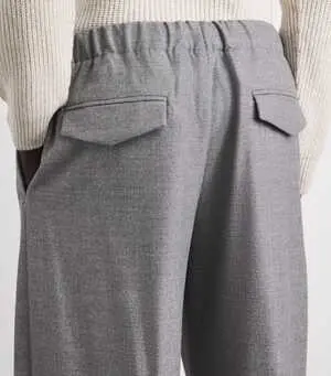 LARDINI Stretch Virgin Wool Trousers