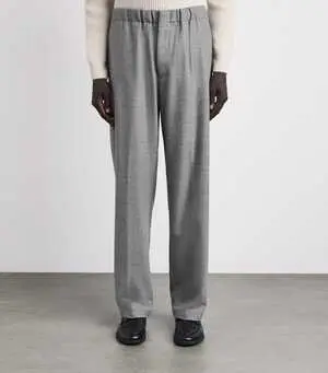LARDINI Stretch Virgin Wool Trousers