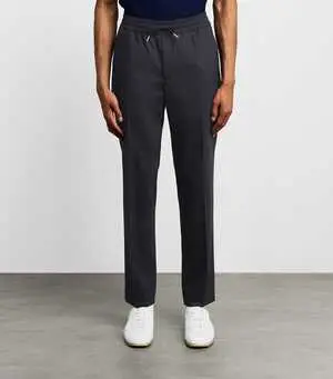 Sandro Wool-blend Drawstring Trousers