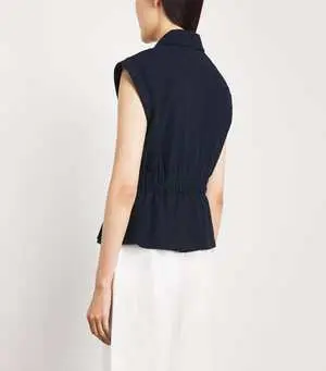 ME+EM Bouclé Soft Sculpt Waistcoat