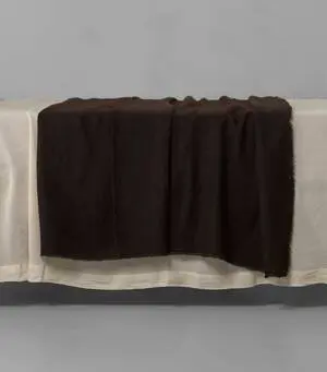 SOCIETY LIMONTA Alpaca Paka Throw - Black
