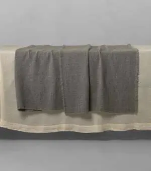 SOCIETY LIMONTA Alpaca Paka Throw - Grey
