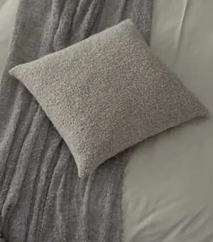 SOCIETY LIMONTA Alpaca Mastice Cushion - Grey