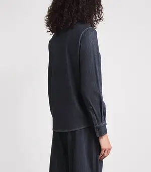 Max Mara Denim-effect Shirt