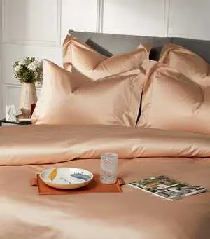 CELSO DE LEMOS Bourdon Oxford Pillowcase - Pink