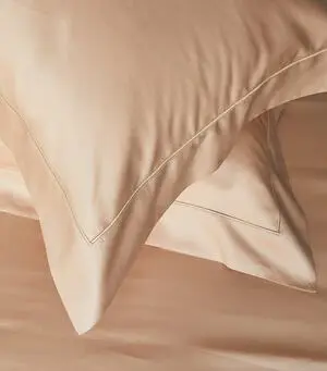 CELSO DE LEMOS Bourdon Oxford Pillowcase - Pink