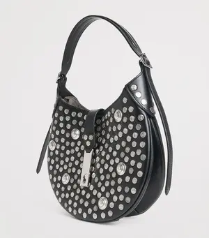 Polo Ralph Lauren Leather Studded Shoulder Bag
