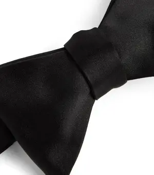 Ralph Lauren Purple Label Silk Satin Bow Tie