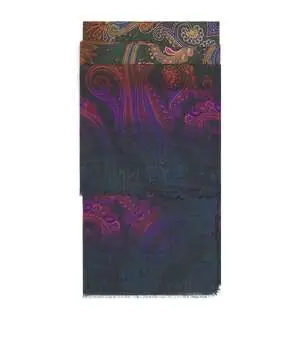 Etro Paisley Aida Shawl - Green