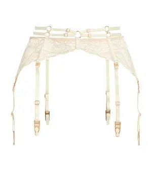 BORDELLE Pearl Suspender - Ivory
